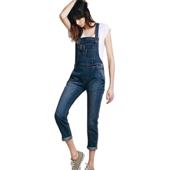 Divided | Jeans | Denim Cross Back Strap Stretchoveralls Hm | Poshmark